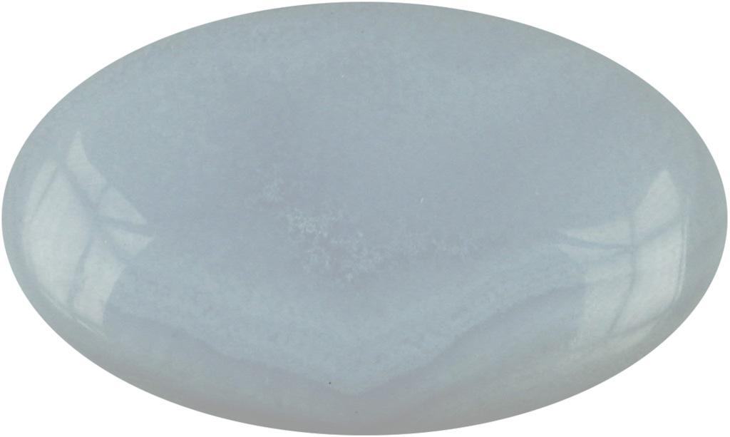 Seifenstein Blauer Chalcedon "In Fluss kommen" | Edelstein Balance